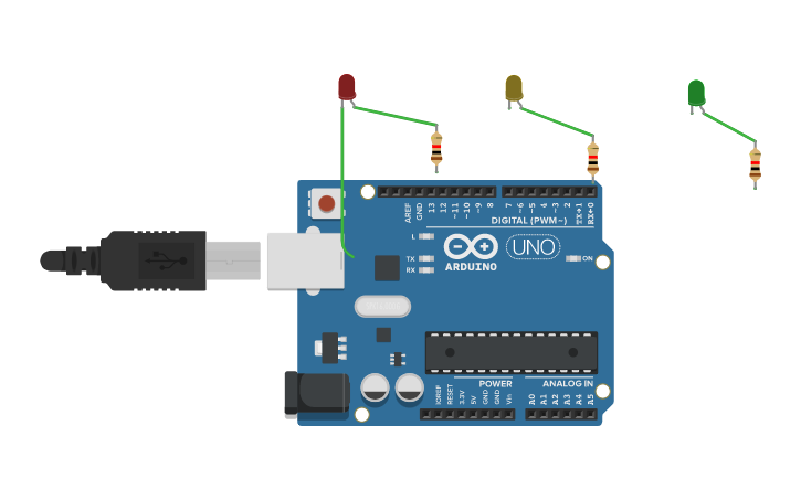 Circuit design Signal - Tinkercad