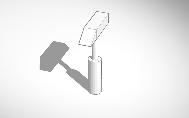 3D design Çekiç | Tinkercad