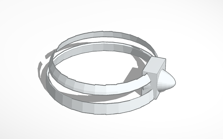 3D design wrist band - Tinkercad