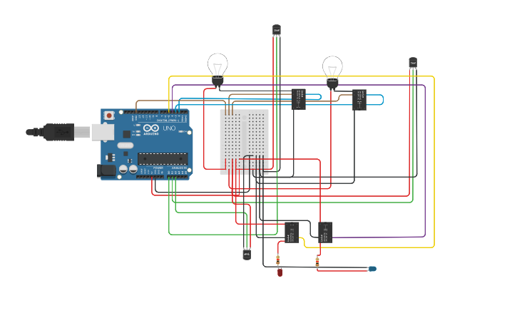 Circuit design prova 1 - Tinkercad