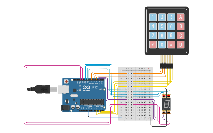 Circuit design Embedded Systems Design 2A | Tinkercad
