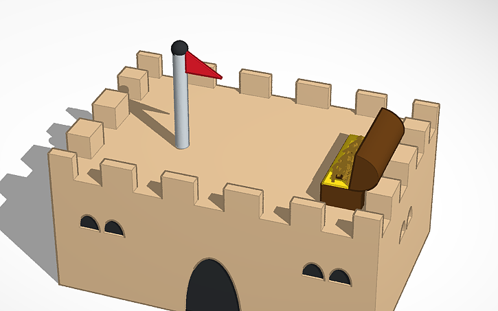 3D design Ancient, Old Temple | Tinkercad