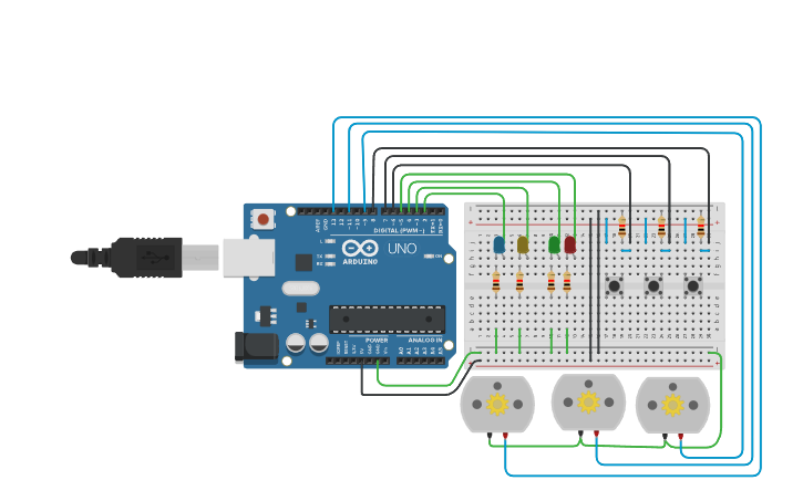 Circuit design prueba 2 - Tinkercad