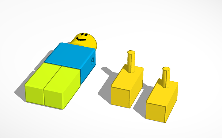 3D design roblox noob - Tinkercad
