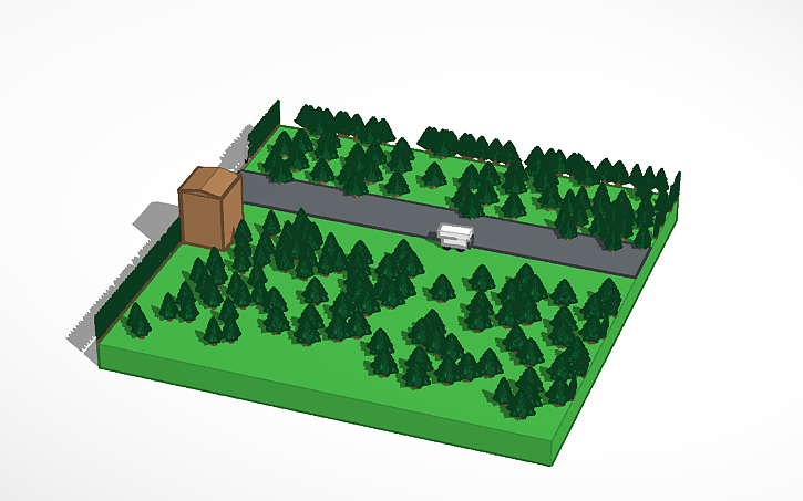 3D design Camp ground - Tinkercad
