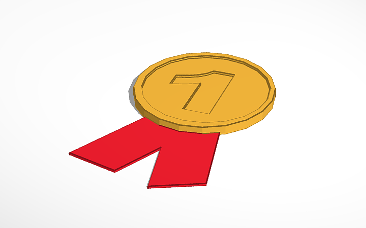 3d Design Badge Tinkercad