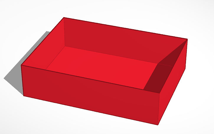 3D design Extra Large Card Box | Tinkercad