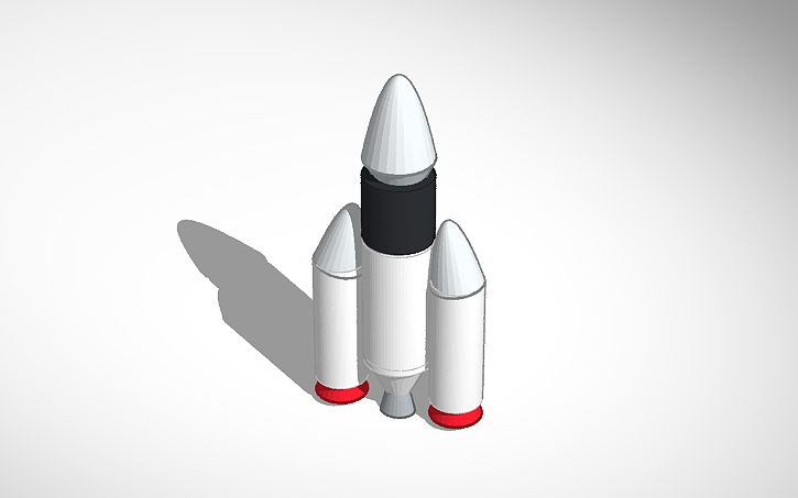 3D design My rocket!! | Tinkercad