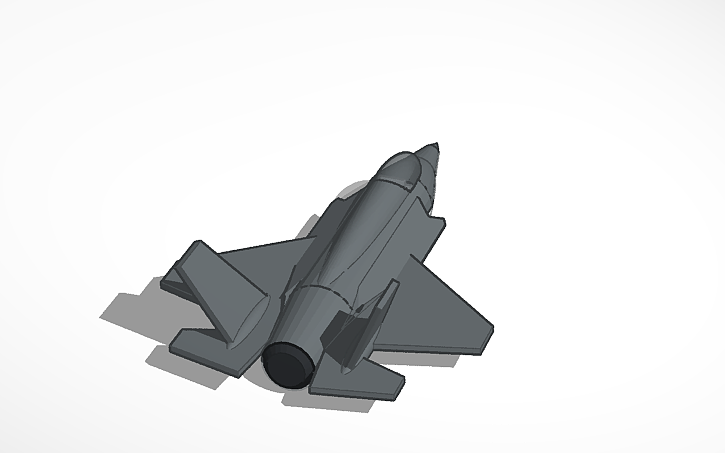 3d Design F 35 Lightning Tinkercad 
