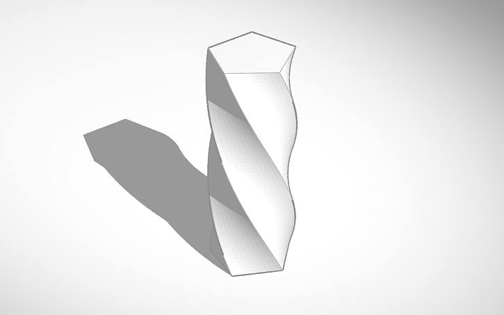 3D design Twisted Building - Tinkercad