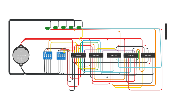 Circuit design pcb - Tinkercad
