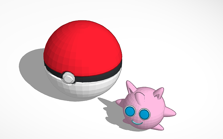 3D design pokemon - Tinkercad