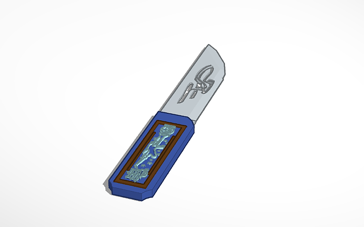 3D design Geeky Sharp Object - Tinkercad