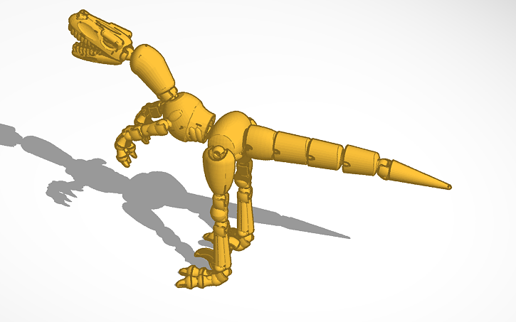 3D design fossils - Tinkercad