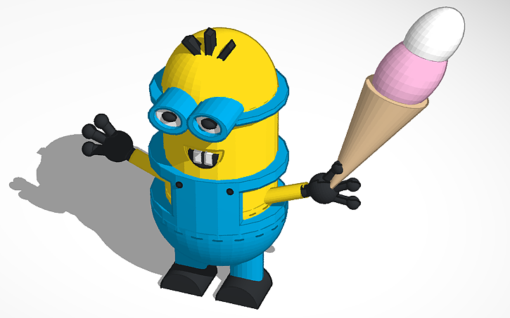 3D design Minions | Tinkercad