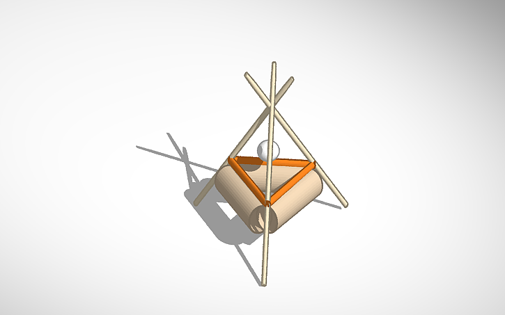 3d Design Egg Drop Prototype 2 Tinkercad