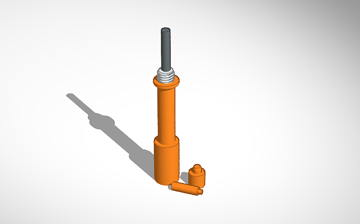 3D design M8 AP MINE FUZE - Tinkercad