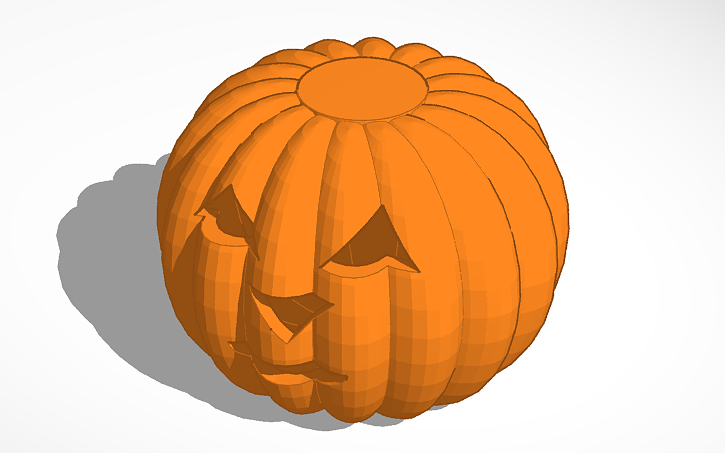 3D design Pumpkin | Tinkercad