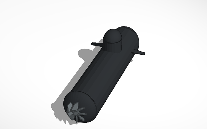 3d Design Ballistic Missile Submarine Tinkercad 