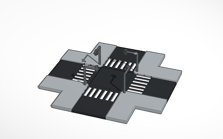 3D design intersection - Tinkercad