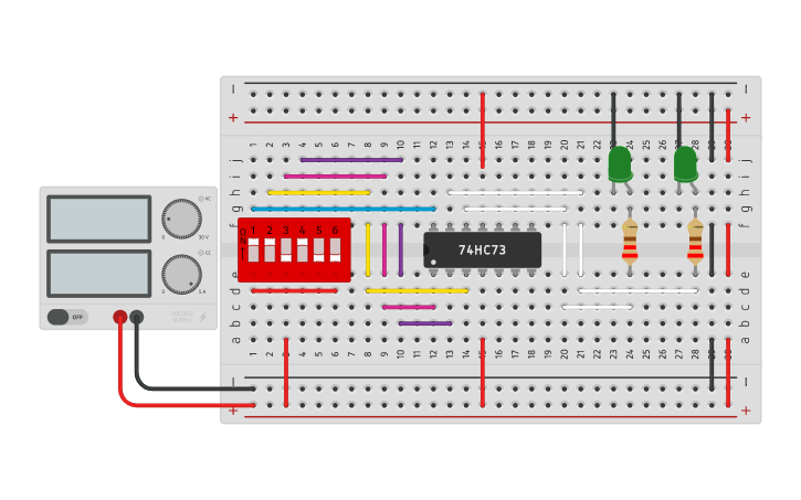 Circuit Design Exp 06 Iv Master Slave Tinkercad