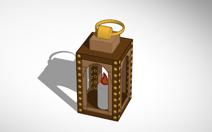 3D design Lantern - Tinkercad