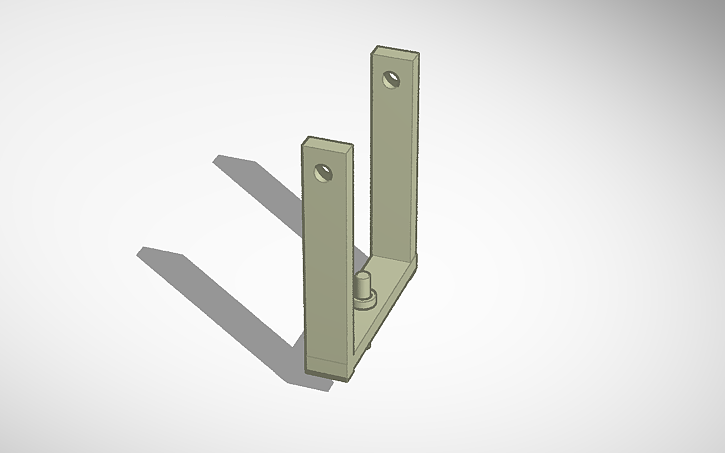 3D design rail defense system - Tinkercad