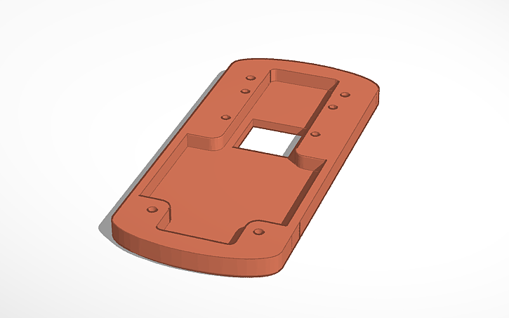 3D design RPI Zero with Camera Module 3 case - Tinkercad