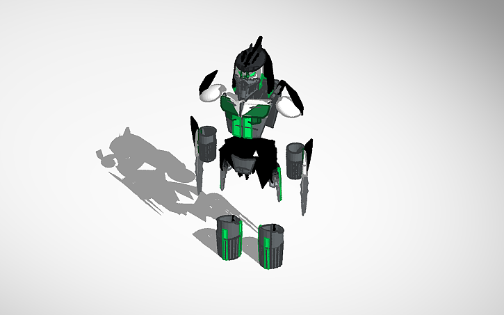 3D design grand general yautja armor - Tinkercad