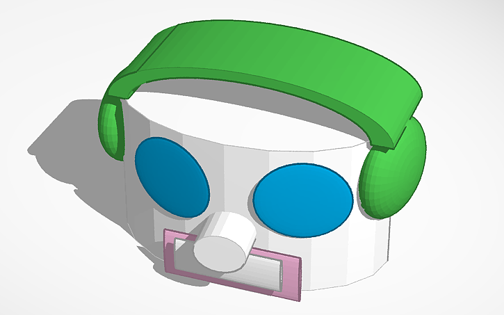 3D design dj music man - Tinkercad