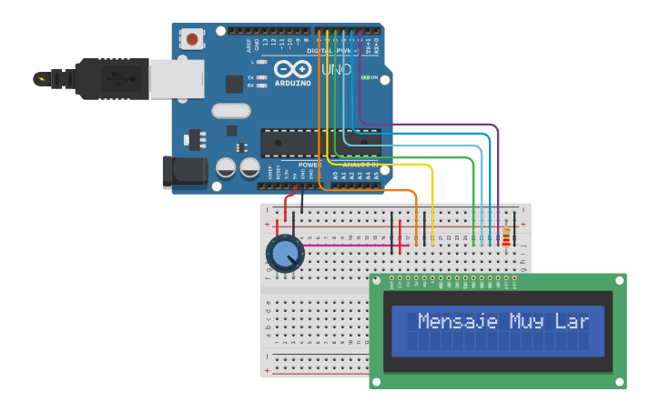 Circuit design Scroll - Tinkercad