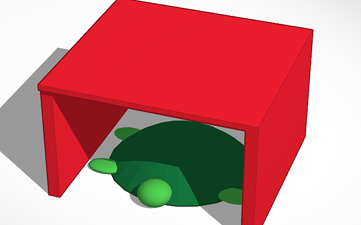 3D design Turtle - Tinkercad