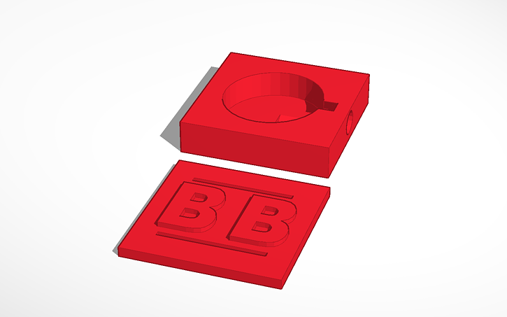 3D design LED light - Tinkercad