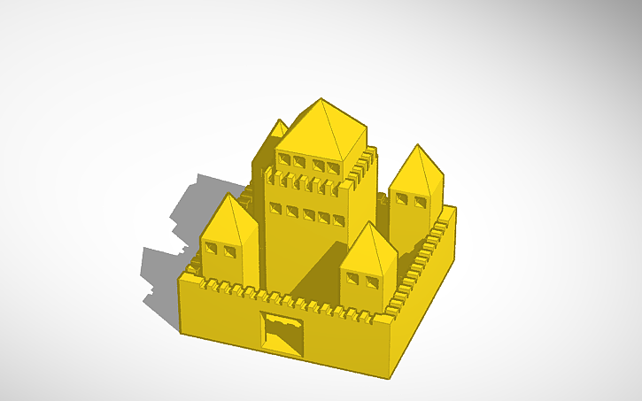 3D design Johnathan Bush-castle | Tinkercad