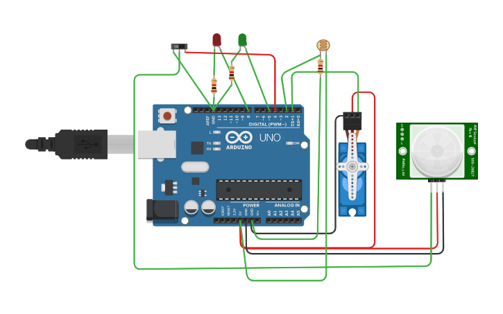 Circuit design Rune Delabie praktisch 2 - Tinkercad