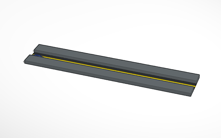 3D design race track - Tinkercad
