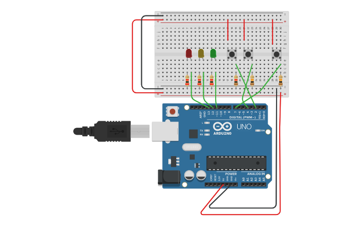 Circuit Design Arduino Tinkercad