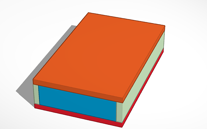 3D design astuccio | Tinkercad