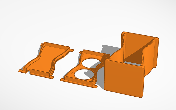 3D design Digital Hourglass - Tinkercad