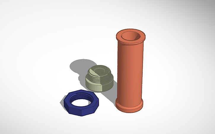3D design Ender 3D PRO Spool holder - Tinkercad
