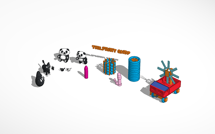 3D design The Print Shop | Tinkercad