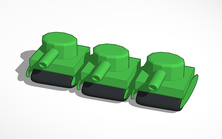 3D design tank | Tinkercad