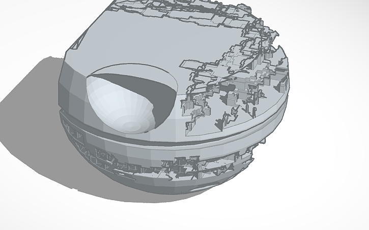 3D design Death Star - Tinkercad