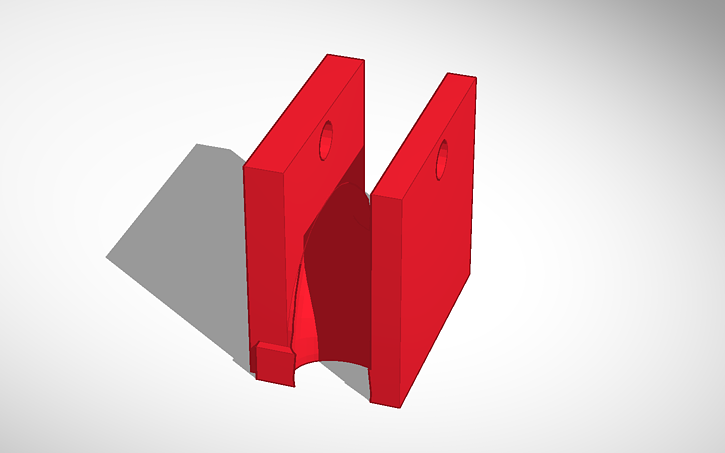 3D design Torch Trough | Tinkercad