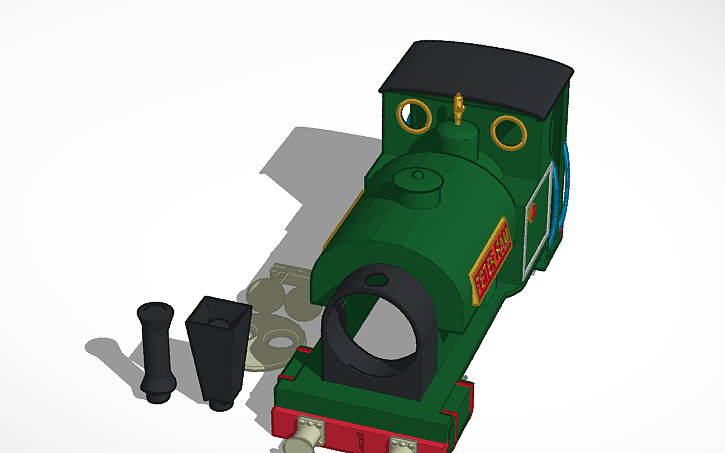 3D design Peter Sam body shell *updated* - Tinkercad