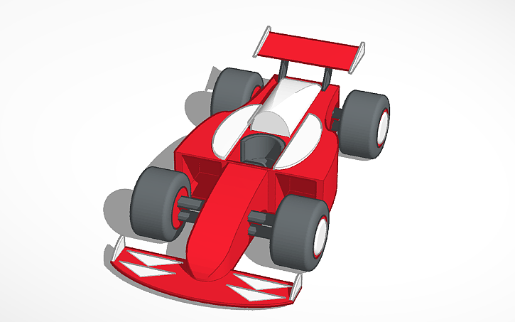 3D design Formula 1 3D Model Project - Tinkercad