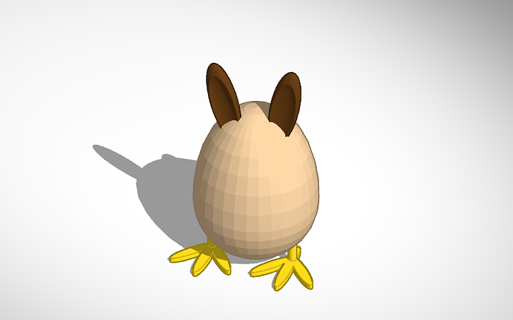 3D design Easter - Tinkercad