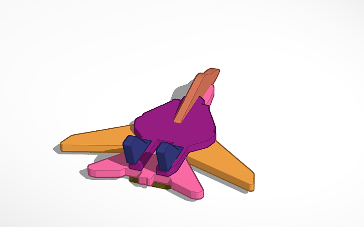 3D design JET - Tinkercad