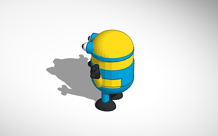 3D design Minion | Tinkercad