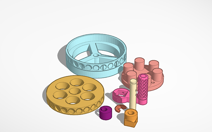 3D design Magnetic Cycloid - Tinkercad